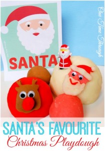 NORTH POLE Inspired Playdough Play: Day 1 of 12 Days of Christmas ...