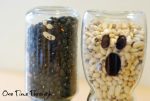 How to Make a Counting Ghost Sensory Jar Game - One Time Through